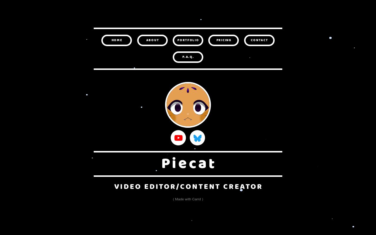 Piecat Info Page
